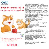 China Hypochlorous Acid Disinfectant For Cat And Dog Pet Toys for sale