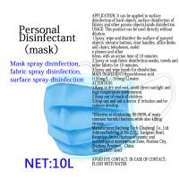 China HOCL / HCLO Hypochlorous Acid Mask Disinfectant Safe And No Residue for sale