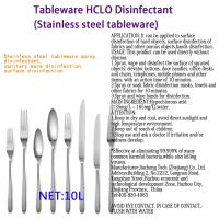 China Stainless Steel Tableware Hypochlorous Acid Sanitizer Disinfectant FDA Certification for sale