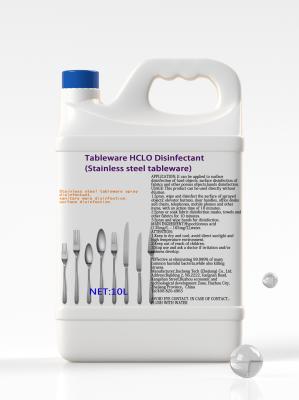 China Stainless Steel Tableware Hypochlorous Acid Sanitizer Disinfectant FDA Certification for sale