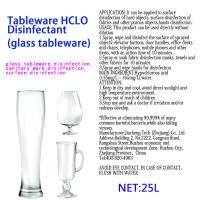 China Glass Tableware Stabilized Hypochlorous Acid No Washing Sterilization & Disinfection for sale