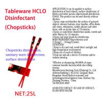 China No Alcohol Chopsticks Stabilized Hocl Solution No Stimulation No Residue for sale