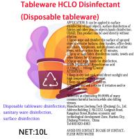China Disposable Tableware HOCL HCLO Disinfectant for sale