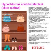 China Non Toxic HOCL / HCLO Home Disinfectant For Shoe Cabinet for sale