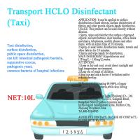 China Colourless And Odourless Hypochlorous Acid Taxi Disinfection Sterilization Rate 99.999% for sale