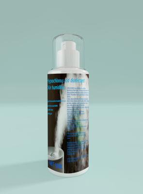 China Portable Hypochlorous Acid Spray Air Humidifier Purifying Disinfectant Rate 99.999% for sale