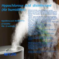 China Hypochlorous Acid  HOCL Air Disinfectant For Air Humidifier FDA CE Certification for sale