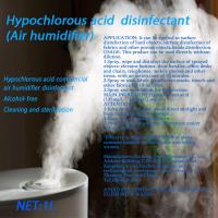 China Alcohol Free Hocl Hypochlorous Acid Commercial Air Humidifier Disinfectant Cleaning And Sterilization for sale