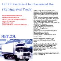 China Quick Drying Hypochlorous Acid Refrigerated Truck Disinfectant Rapid Sterilization for sale