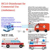 China Safe & Alcohol Free hclo acid Ambulance Disinfectant Sterilization Rate 99.999% for sale
