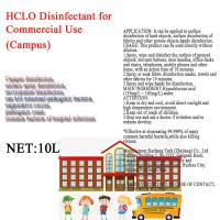 China Hypochlorous Acid School Disinfectant OEM Commercial Disinfectant Spray for sale