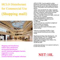 China Alcohol Free Hypochlorous Acid Indoor Disinfectant For Shopping Mall for sale