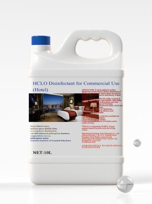 China Hotel Hypochlorous Acid Disinfectant 10L Hclo Hypochlorous Acid 0.015% for sale