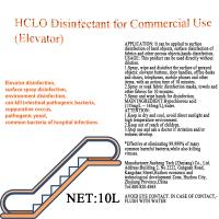 China Elevator Dedicated Hclo Disinfectant Maternal And Child Safety Hydrochloric Sanitizer for sale