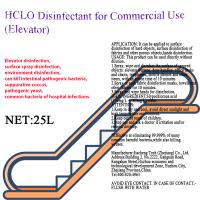 China Elevator Hypochlorous Acid Disinfectant for sale