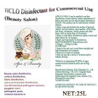 China Beauty Salon Hydrochloric Acid As A Disinfectant No Alcohol & No Stimulation for sale