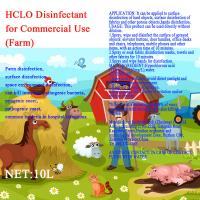 China Farm HOCL / HCLO Hypochlorous Acid Disinfectant Kills 99.999% Pathogenic BacteriaNo Stimulation for sale