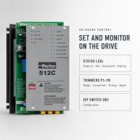 China Single Phase DC Frequency Drive 32A PARKER 512C Analog DC Motor Drive for sale
