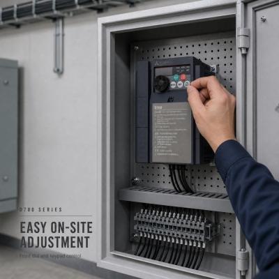 China Mitsubishi VFD FR-D740-022-E8 Compact Side by Side Mounting Inverter with Front Dial Keypad 0.75kW 3 Phase 380-480V VFD for Control Cabinets for sale