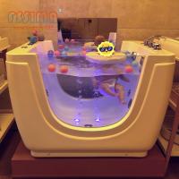 China Ductless Baby Massage Bathtub Ozone Infant Whirlpool Tub With Thermosta for sale