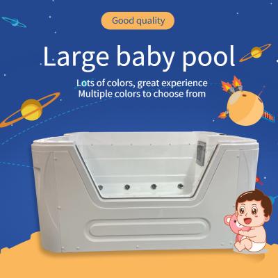 China Freestanding Baby SPA Bathtub Infant Whirlpool Tub Combo Massage 2000X1600X920mm for sale