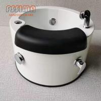 China Square Pedicure Foot Tub Durable Acrylic Foot Massage Tub 570X570X330mm for sale