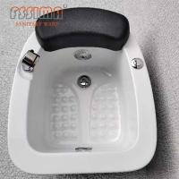 China Pipeless Acrylic Pedicure Foot Soak Tub Foot Spa Tub For Beauty And Salon for sale
