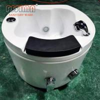 China Acrylic Durable Foot Spa Tub Hot Cold Water Faucet Pedicure Bath Tub for sale