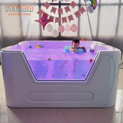 China 2000*1600*920mm Baby Bath Tub Freestanding Combo Massage White Color for sale