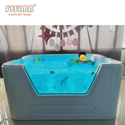 China Freestanding Massage Baby SPA Bathtub Computer Control Swimming Pool for sale