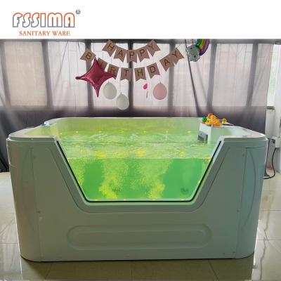 China Freestanding Baby SPA Bathtub Combo Massage Multifunctional With Computer Control for sale