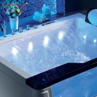 China 5 Foot Waterfall Whirlpool Bathtub Hot Tub 1700x1300x680MM for sale