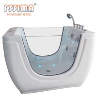 China 1100mm Hospital Spa Shop Kids Bathtub Acrylic Whirlpools Massage Hydrotherapy for sale