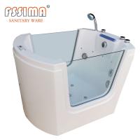 China 1100mm Thermostatic Infant Spa Tubs For Baby With LED Light for sale