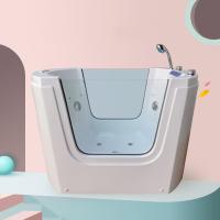 China Toddler Children'S Bathtub For Shower Pink Infant Tub Constant Temperature for sale