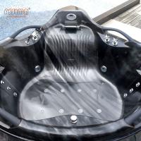 China Hydrotherapy Spa Massage Bathtub Hot Tub 2 Person Air Bubble Jet 1.56m for sale