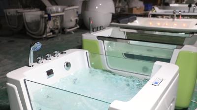 China Acrylic Freestanding Baby Spa Bathtub Whirlpool Massage for sale