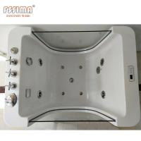 China 35 Inch Luxury Baby Spa Bathtub Whirlpool White Acrylic Massage for sale