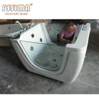 China 35 Inch Luxury Baby Spa Bathtub Whirlpool White Acrylic Massage for sale