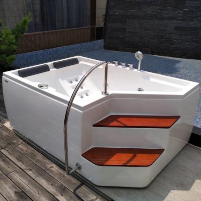 China Walk In Hydromassage Bathtub Luxury 2 Person Spa for sale