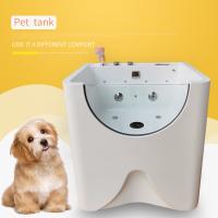 China ODM Pet SPA Bathtub For Dog Grooming Acrylic Material 10 Lamp Beads for sale