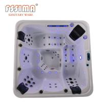 China Garden Luxury Relax Hot Tub Spa Bath Acrylic Outdoor Whirlpool Massage for sale
