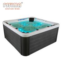 China Air Jets Massage Bathtub Easy Cleaning Outdoor Spa Pools Hot Tub For 5 Person for sale
