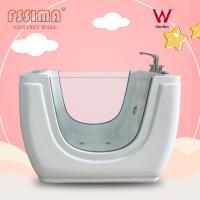 China Thermostat Hydrotherapy Infant Whirlpool Tub Combo Massage With Shower Handle for sale