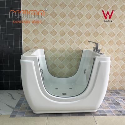 China Baby Shop / Hospital Baby Spa Bathtub Freestanding 1100x850x900mm With Ozone for sale