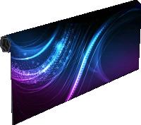 China P0.78/P0.95/P1.25/P1.56/P1.95/P2.6/p3.91 SculptStone Roller Led Screen 17mm Thickness Roll Up Led Display With Ultra Slim Design for sale