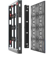 China P2.97/P3.91/P4.81/P6.25/P7.81/P10 Fixed Series 1000*1000mm Profile Aluminum Cabinet For 500x250mm Module for sale