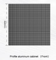 China P2.97/P3.91/P4.81/P6.25/P7.81/P10 Fixed Series 1000*1000mm Profile Aluminum Cabinet For 500x250mm Module for sale