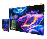 China P0.7 GlazeCanvax COG Series Micro Chip On Glass Display 600*337.5*32.5mm High Precision Superior Heat Dissipation & High Reliability for sale