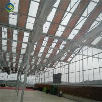 China Double Layers Glass Cover Photovoltaic Greenhouse Solar Panel Greenhouse for sale